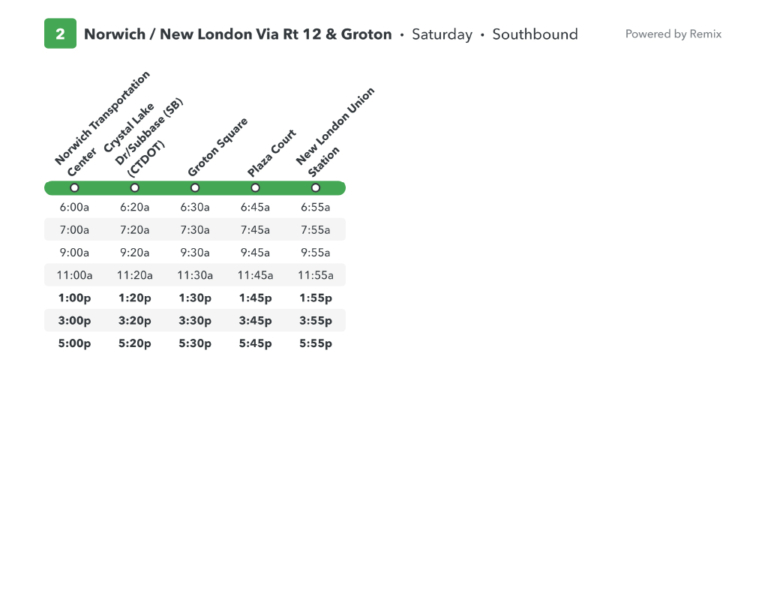 Route 2 | Southeast Area Transit District