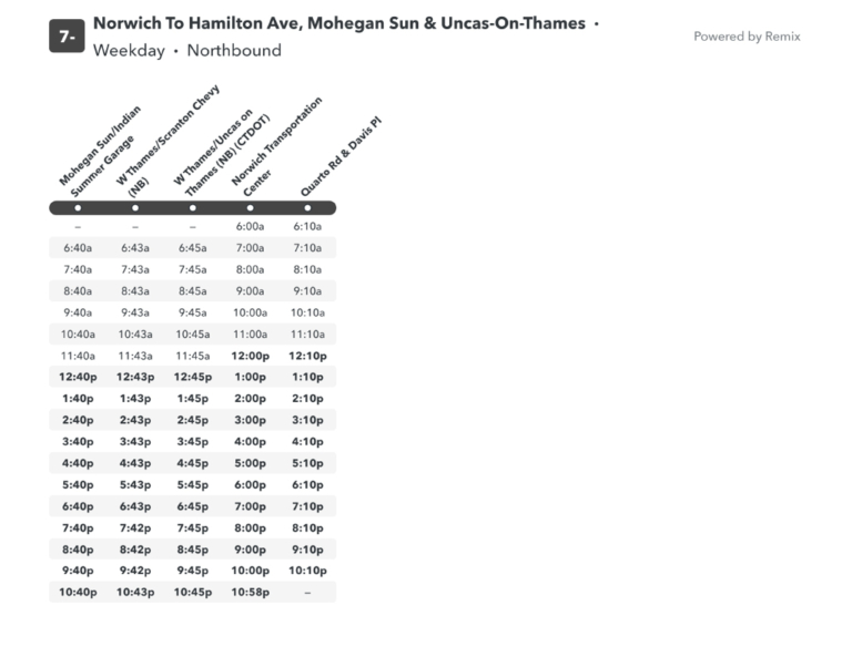 Route 7 | Southeast Area Transit District